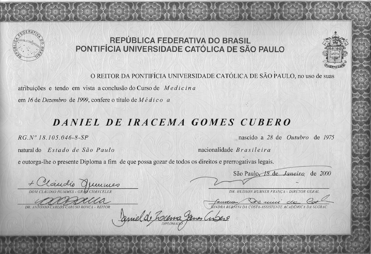 Dr. Daniel Cubero - CEPHO